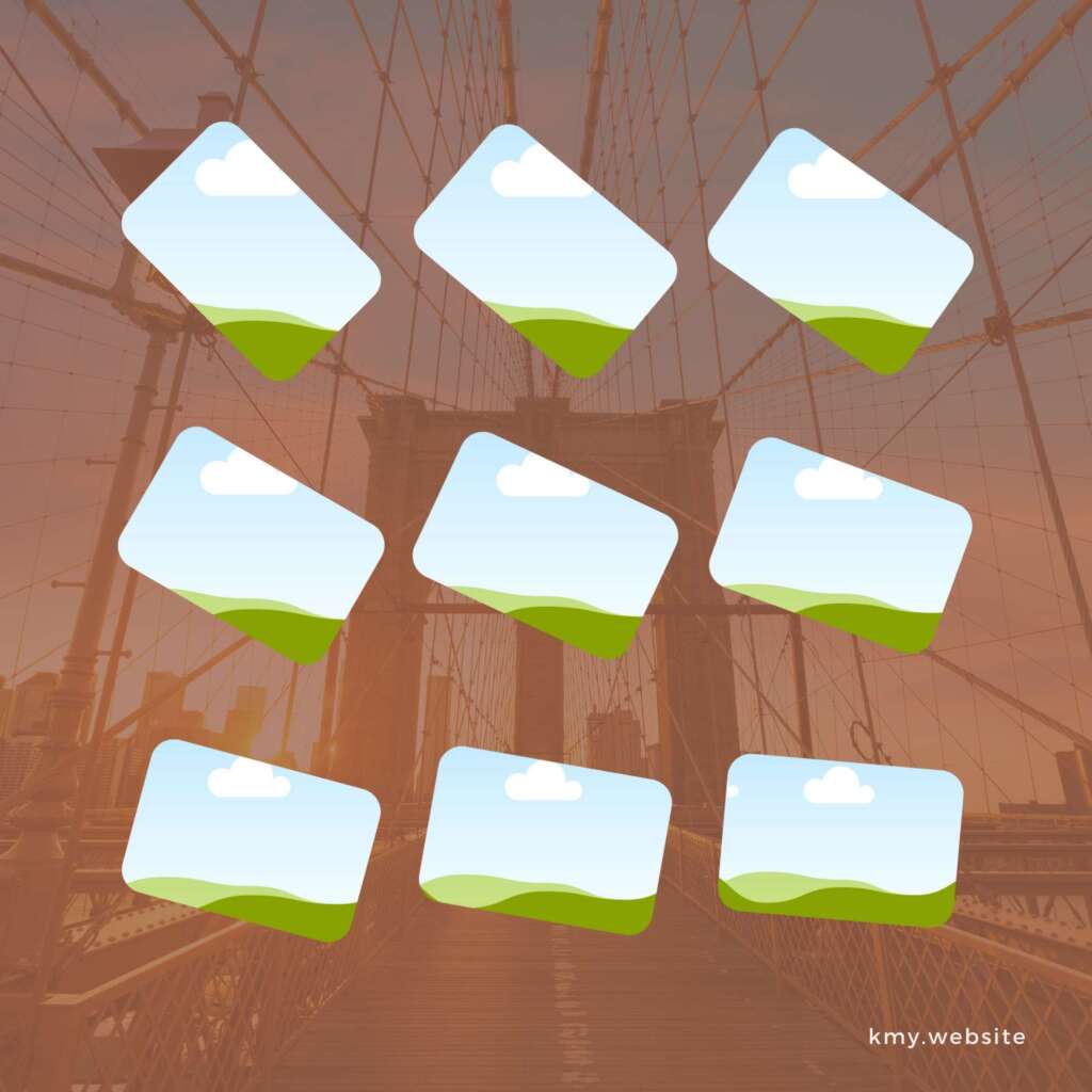 36 Rounded Rectangle Photo Frames for Canva | つくるデポ