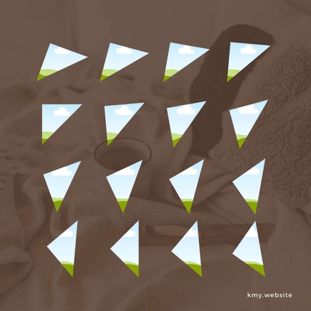 72 Right Triangle Photo Frames + 54 Combinations for Canva | つくるデポ