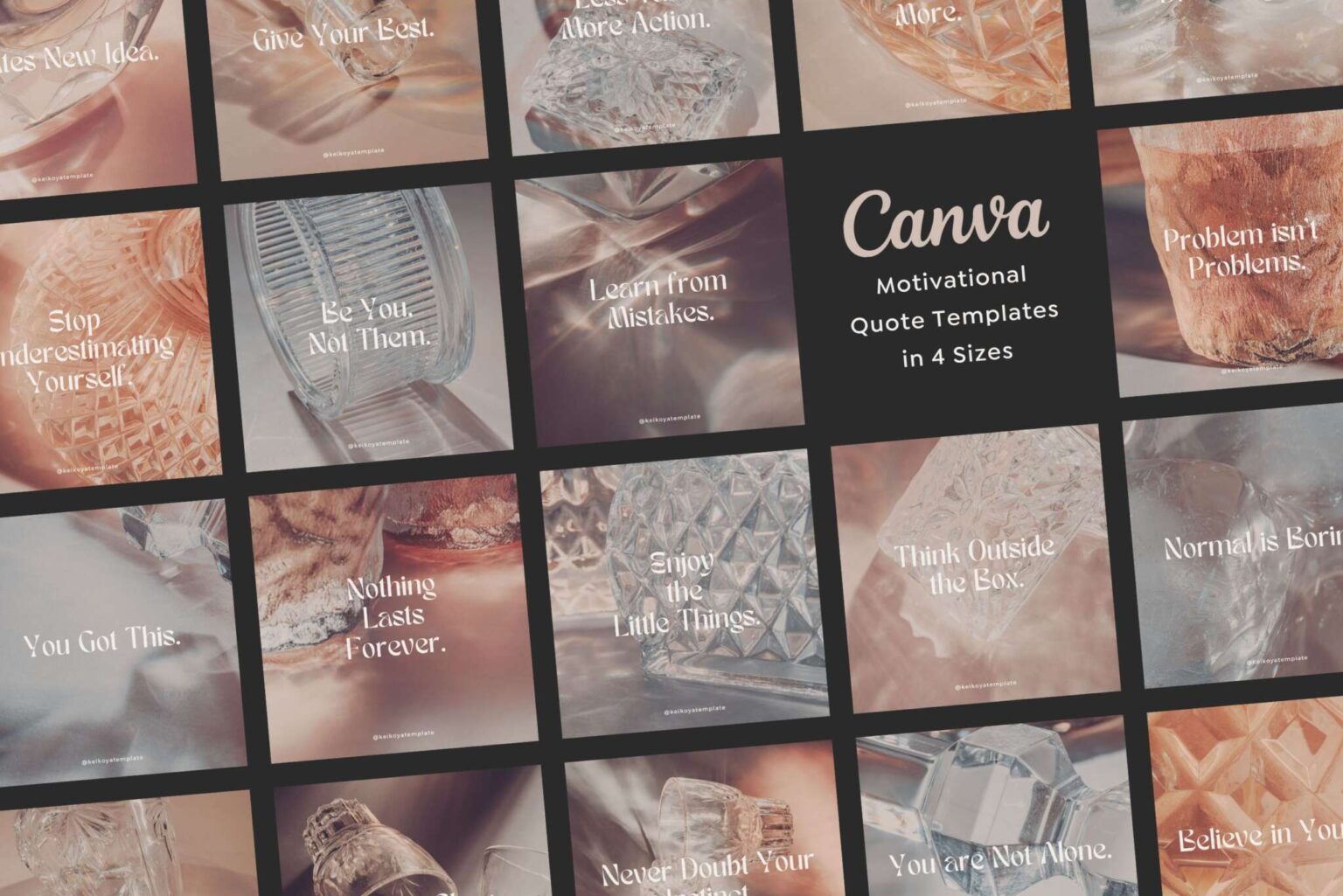 300 Instagram Template Canva Bundle – Carousel Post Portrait Story Reel ...