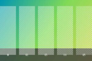 Polka Dot Translucent Photo Overlays | つくるデポ