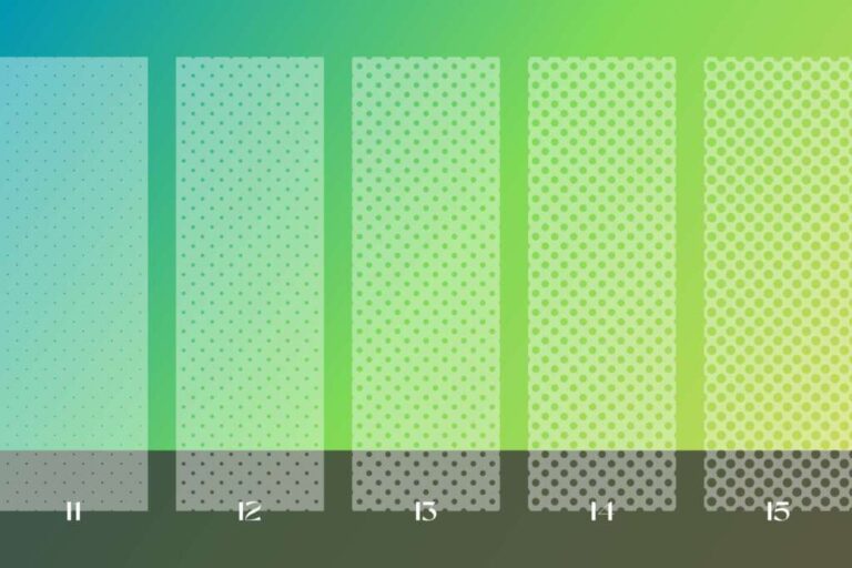 Polka Dot Translucent Photo Overlays | つくるデポ