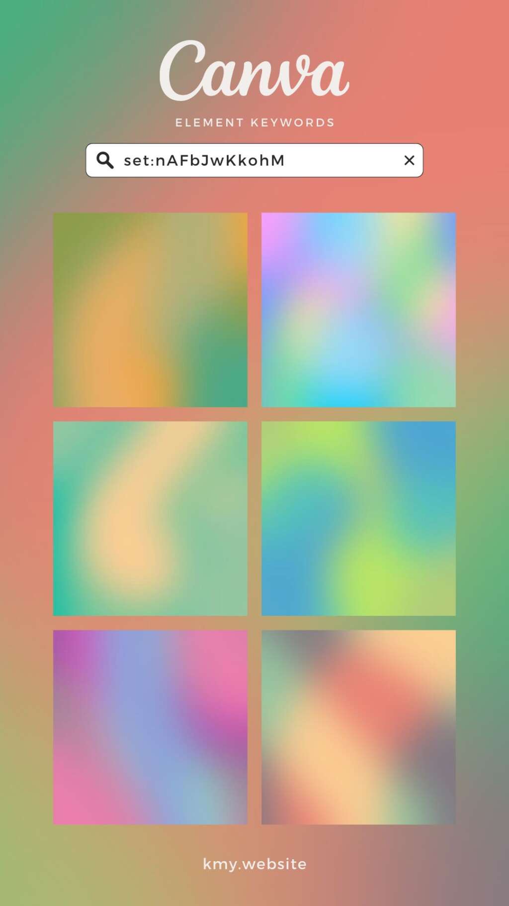 FREE Spring Gradient Backgrounds | つくるデポ