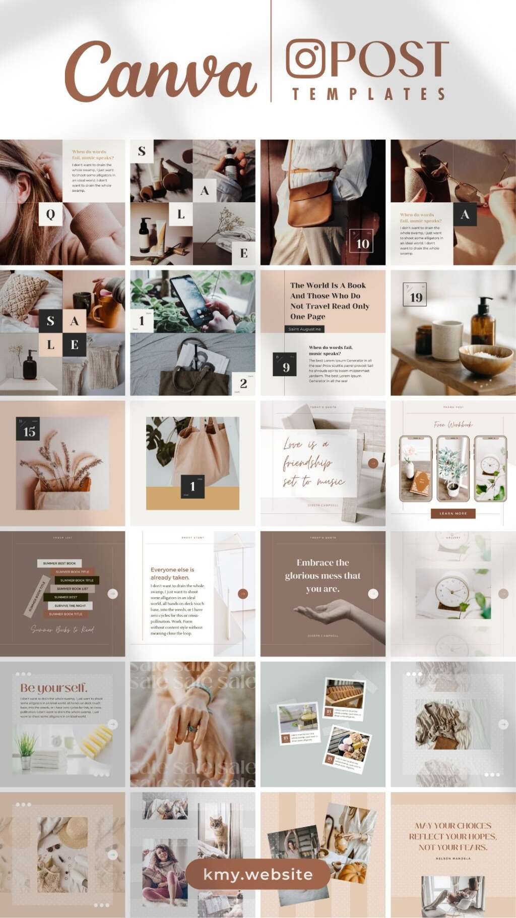 Keikoya Whole Shop Design Bundle – 3800+ Canva Templates & Free Update ...