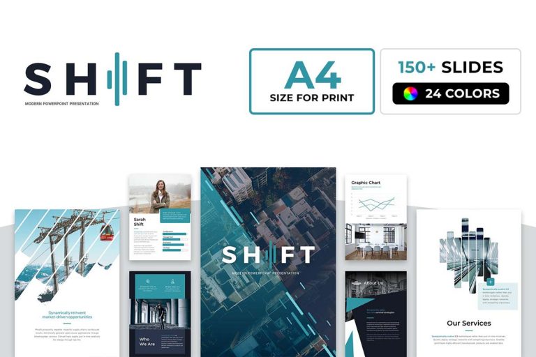パワーポイントのA4縦位置テンプレートで簡単デザイン【シンプル&印刷対応】 | つくるデポ